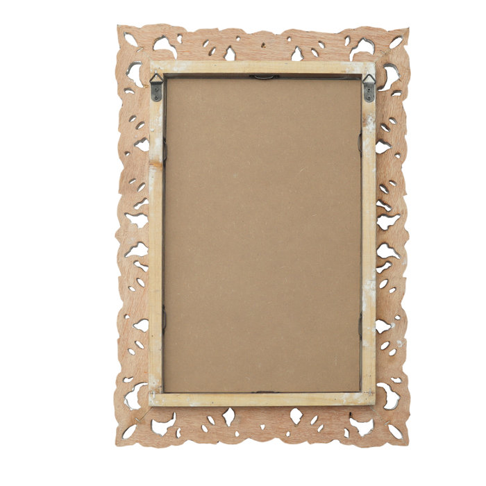 Ophelia & Co. Tripolia Distressed Wall Mirror | Wayfair